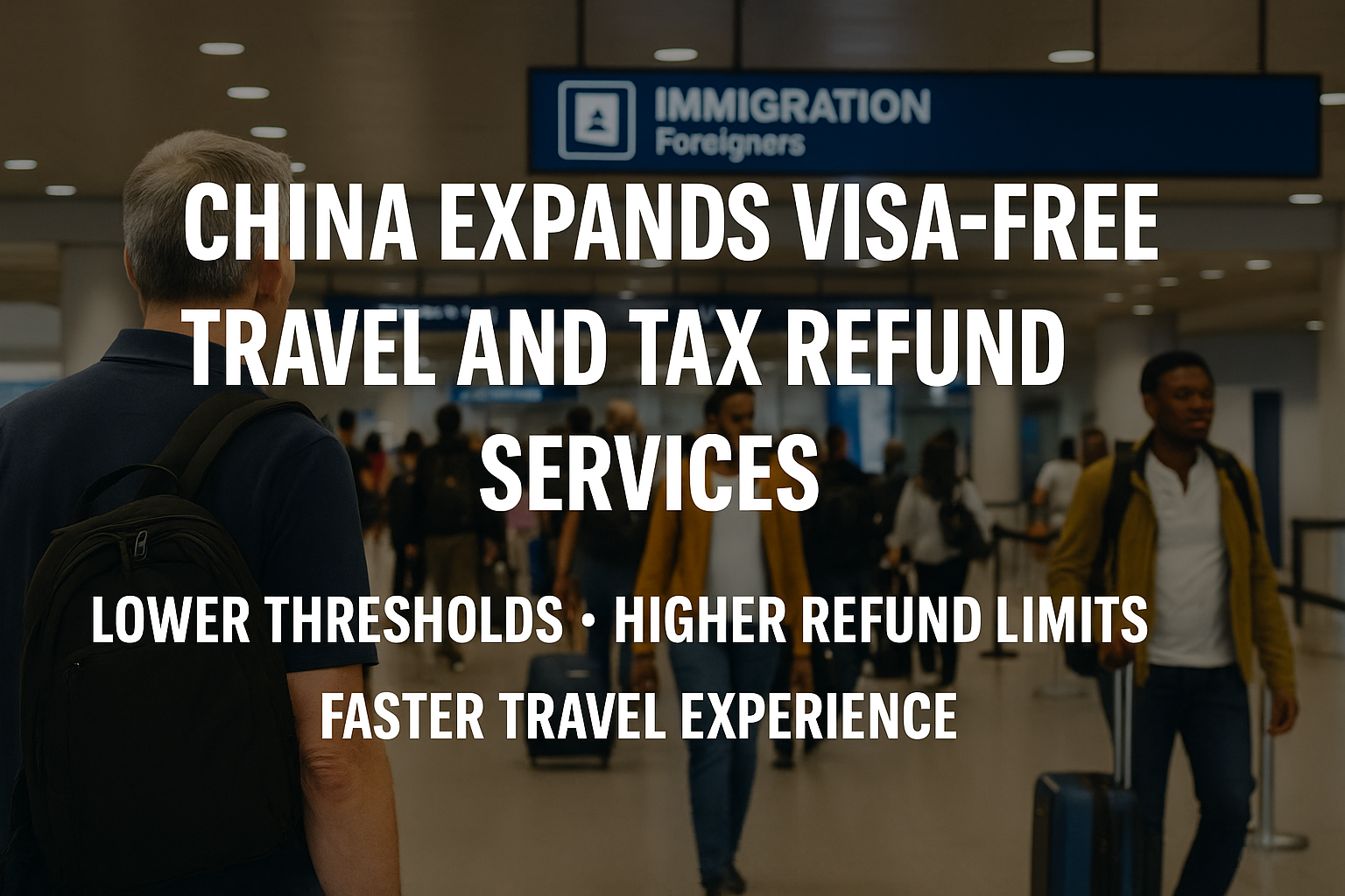 China Expands Visa-Free Travel and Tax Refund Services China Payroll